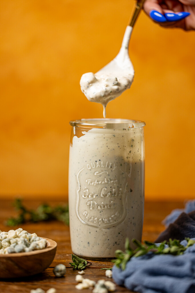 Ultra Creamy Blue Cheese Dressing Recipe Orchids Sweet Tea